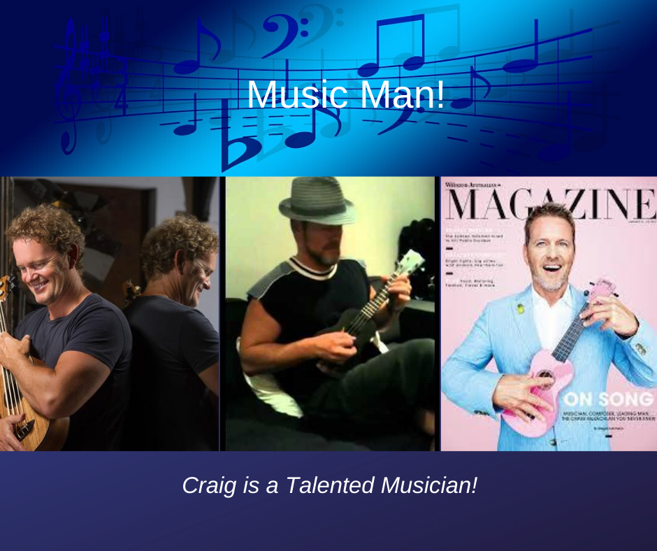 Craig is a Talented Musician! – Craig McLachlan Fan Site